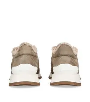 Brunello Cucinelli Shearling-lined Runner Sneakers