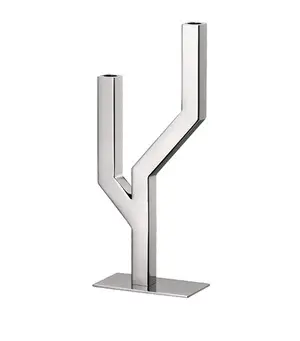 Christofle Arborescence Stainless Steel Candelabra - Metallic