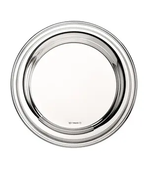 Christofle Plated Albi Bottle Coaster - Silver