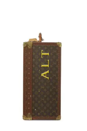 LOUIS VUITTON Monogram Canvas Alzer 80 Travel Trunk