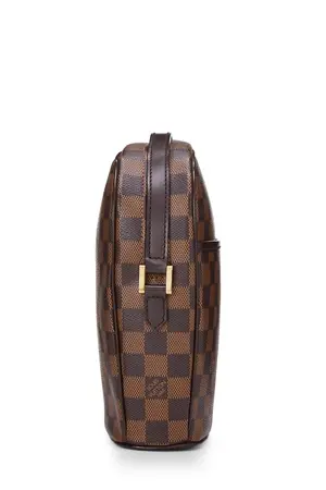 LOUIS VUITTON Damier Ebene Ipanema Bag - Brown