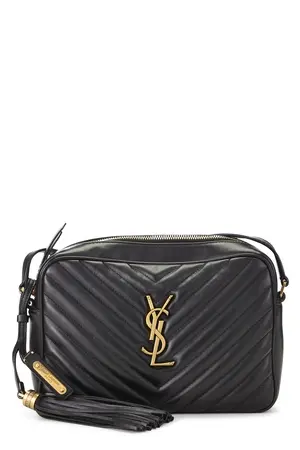 SAINT LAURENT YSL Quilted Calfskin Lou Camera Bag