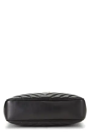 Saint Laurent Quilted Calfskin Lou Camera Bag - Black