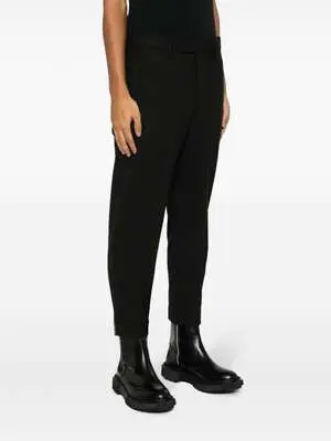 Neil Barrett Cropped Tapered Trousers - Black
