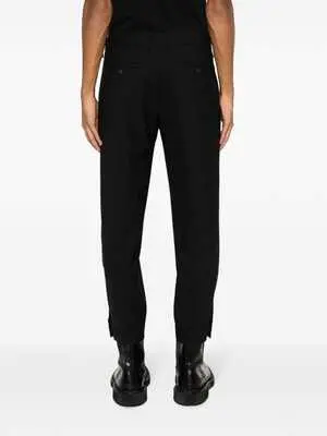 Neil Barrett Cropped Tapered Trousers - Black