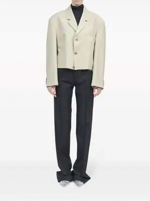 MAISON MARGIELA Single-breasted Cropped Blazer