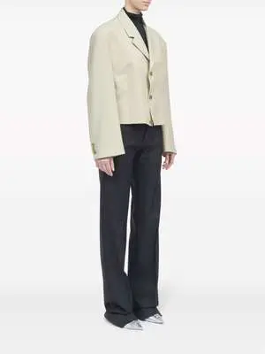 MAISON MARGIELA Single-breasted Cropped Blazer