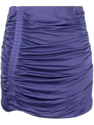 Gauge81 High-waist Miniskirt - Purple