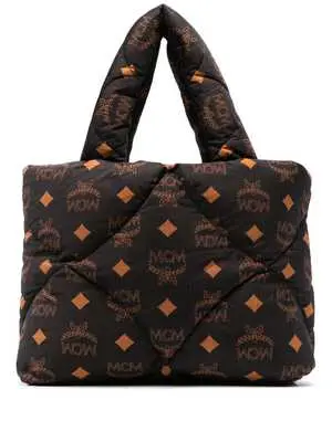 Mcm Monogram Tote Bag