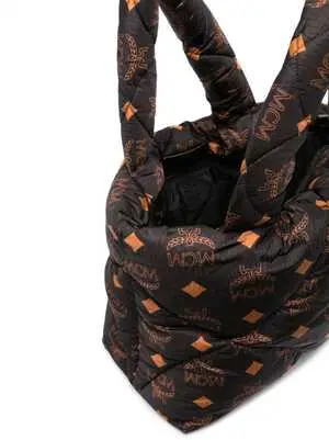 Mcm Monogram Tote Bag