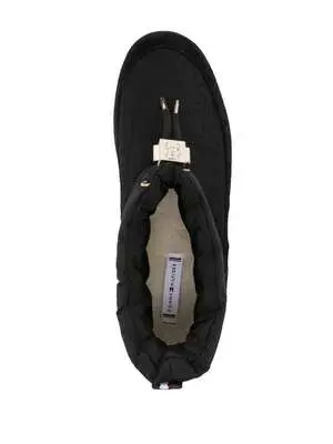 Tommy Hilfiger Monogram-jacquard Platform Snow Boots