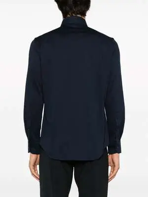Boggi Milano Long-sleeve Button-up Shirt - Blue