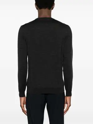 ZANONE Fine-knit Crew-neck Jumper - Grey