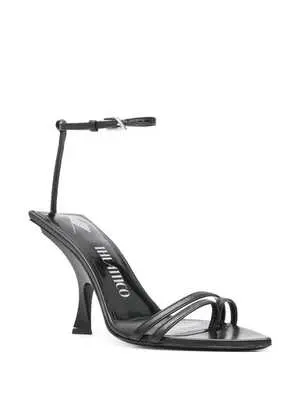 Attico 95mm Ester Sandals - Black