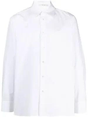THE ROW Julio Cotton Shirt - White