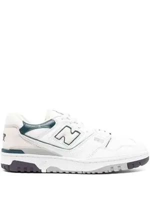 NEW BALANCE 550 Panelled Leather Sneakers - White
