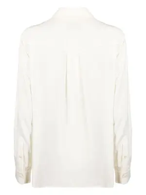 Officine Générale Pointed-collar Button-up Shirt - Neutrals