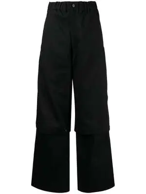 MELITTA BAUMEISTER Detachable-legs Jeans - Black