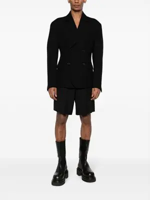 Off-White Double-breasted Virgin-wool Blazer