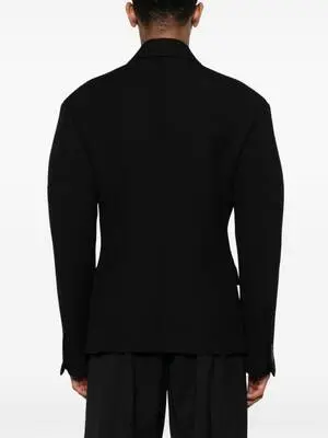 Off-White Double-breasted Virgin-wool Blazer