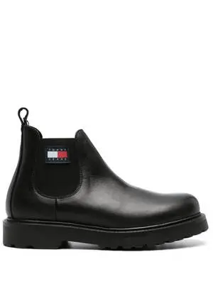 Tommy Hilfiger Leather Chelsea Boots