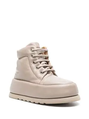 Marsèll 65mm Bombo Leather Boots - Neutrals