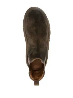 Marsèll 30mm Intagliata Suede Chelsea Boots - Brown