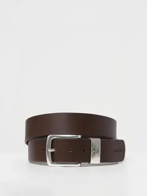 Emporio Armani Leather Belt - Brown