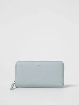 Emporio Armani Wallet In Grained Synthetic Leather - Dust