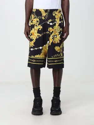 Versace Printed Shorts - Black