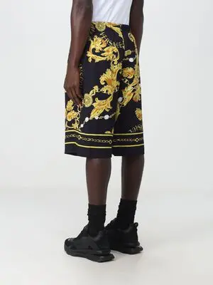 Versace Printed Shorts - Black