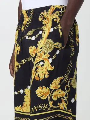 Versace Printed Shorts - Black