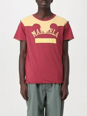 MAISON MARGIELA Cotton T-shirt Burgundy