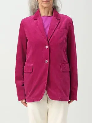 Aspesi Single-breasted Corduroy Blazer - Red