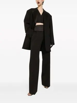 Dolce & Gabbana Number-patch Tailored Cropped Vest