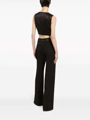 Dolce & Gabbana Number-patch Tailored Cropped Vest