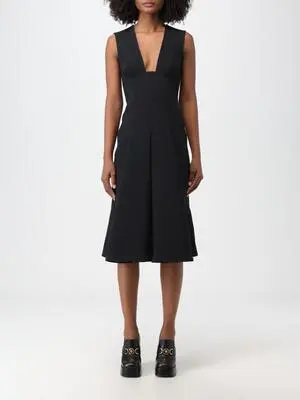 Versace Viscose Blend Dress - Black