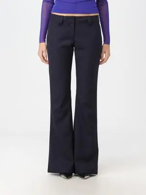Palm Angels Flared Trousers - Navy