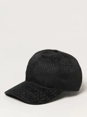 Moschino Jacquard Logo Baseball Cap - Black 1