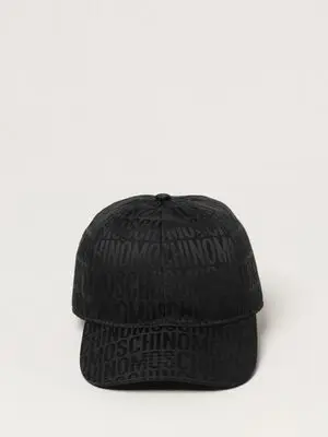 Moschino Jacquard Logo Baseball Cap - Black 1