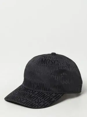 Moschino Moschino Couture Jacquard Logo Baseball Cap Black