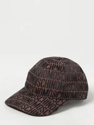 Moschino Moschino Couture Jacquard Logo Baseball Cap Brown