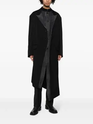 Yohji Yamamoto Asymmetric Wool Coat