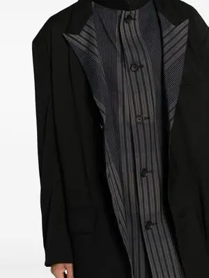 Yohji Yamamoto Asymmetric Wool Coat