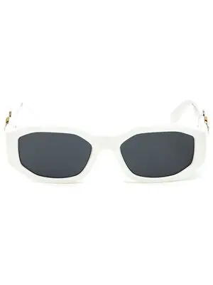 Versace Medusa Square-frame Sunglasses - White