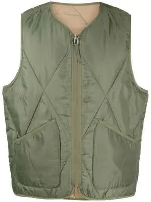 Universal Works Reversible Diamond-quilted Gilet