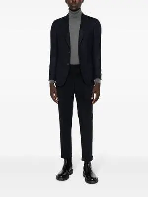 BAGNOLI SARTORIA NAPOLI Single-breasted Virgin Wool Blazer