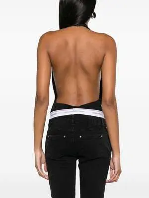 Dsquared2 Crystal-embellished Halterneck Body