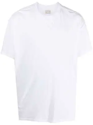 LES TIEN Crew-neck Cotton T-shirt