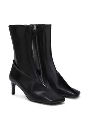JIL SANDER Square-toe Ankle Boots